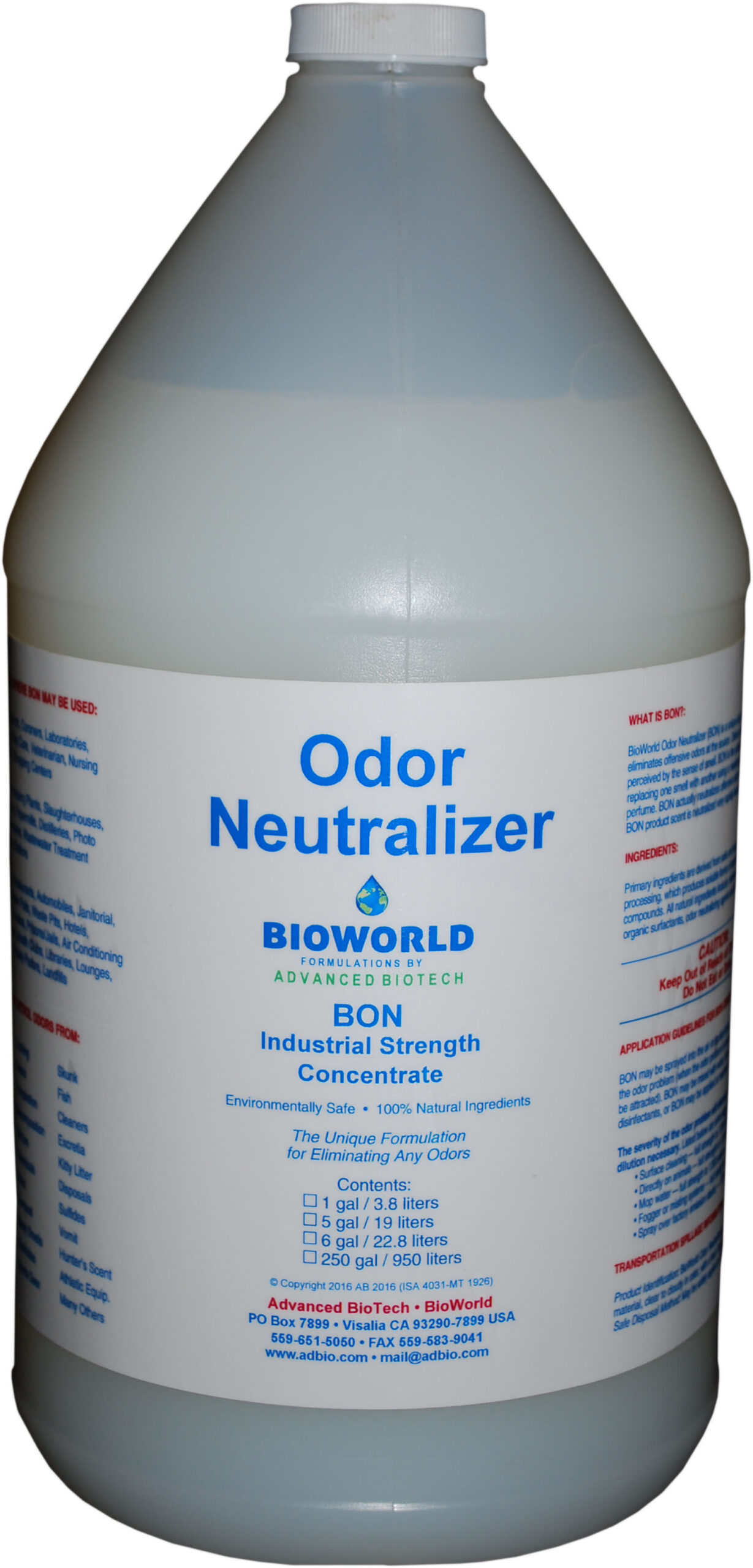 Product Specifications - Advanced BioTech